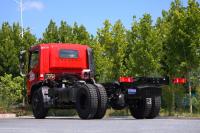 China 15 ton 4x2 flat cab truck chassis diesel power for body‑building modification export for sale
