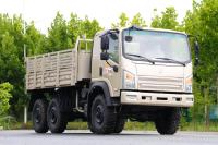 China Reinforced Flat‑Cab 6×6 Off‑Road Cargo Truck for sale