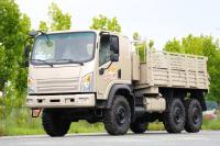 China Reinforced Flat‑Cab 6×6 Off‑Road Cargo Truck for sale