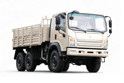 China Reinforced Flat‑Cab 6×6 Off‑Road Cargo Truck for sale