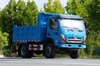 China 4×2 Flat‑Head Light‑Duty Dump Truck with B140‑33 Engine for sale