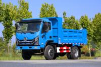 China 4×2 Flat‑Head Light‑Duty Dump Truck with B140‑33 Engine for sale