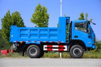 China 4×2 Flat‑Head Light‑Duty Dump Truck with B140‑33 Engine for sale