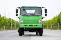 China 4×4 Flat‑Nose Light Green Chassis, 170HP Off‑road Class‑2 Truck Chassis for Export for sale