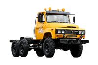 China Factory‑Built 6×6 Off‑Road 2‑Type Truck Chassis With Winch, Custom Modification Available For Export for sale