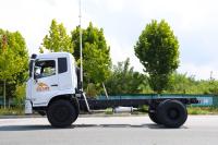 China 4×2 Flathead Dump Truck Chassis 240HP, Export Type for Southeast America & Africa for sale