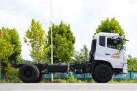 China 4×2 Flathead Dump Truck Chassis 240HP, Export Type for Southeast America & Africa for sale