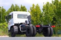 China 4×2 Flathead Dump Truck Chassis 240HP, Export Type for Southeast America & Africa for sale