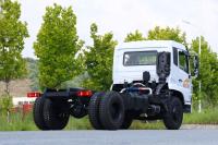 China 4×2 Flathead Dump Truck Chassis 240HP, Export Type for Southeast America & Africa for sale
