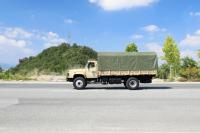 China Dongfeng 4×2 Off-road Cargo Truck with Foldable Seats, Export Version for sale