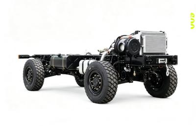 China 11 Tons 4×4 Independent Suspension Off-road Chassis Export Version for sale