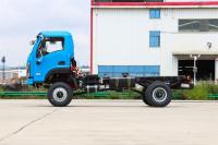 China 4x4 Flathead 150HP Light Truck Chassis Export Version for sale