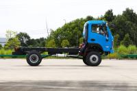 China 4x4 Flathead 150HP Light Truck Chassis Export Version for sale