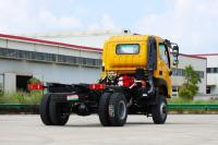 China 140HP 4WD Flathead Type Class 2 Truck Chassis for Custom Modification & Export for sale