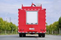 China 4x2 170HP 7m³ Export Water Tank Fire Truck for Overseas Fire Rescue & Road Maintenance for sale