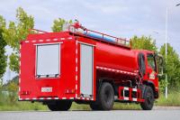 China 4x2 170HP 7m³ Export Water Tank Fire Truck for Overseas Fire Rescue & Road Maintenance for sale