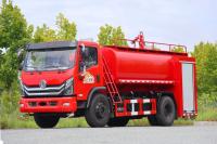 China 4x2 170HP 7m³ Export Water Tank Fire Truck for Overseas Fire Rescue & Road Maintenance for sale