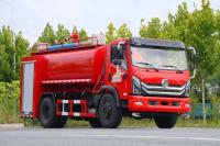 China 4x2 170HP 7m³ Export Water Tank Fire Truck for Overseas Fire Rescue & Road Maintenance for sale