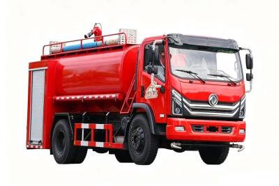 China 4x2 170HP 7m³ Export Water Tank Fire Truck for Overseas Fire Rescue & Road Maintenance for sale
