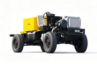 China 11 Tons 4WD Off-Road Chassis with Independent Suspension & Counterweight | 330hp, For Global Export for sale