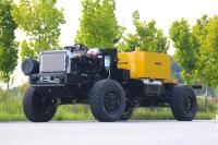 China 11 Tons 4WD Off-Road Chassis with Independent Suspension & Counterweight | 330hp, For Global Export for sale