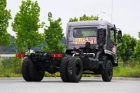 China 4×2 Flat Cab Dump Truck Chassis with Weichai 210HP for Export for sale