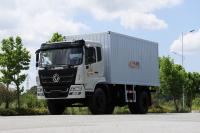 China 4×2 Dongfeng Flat-Nose Box Van Truck with Weichai 210HP Engine for export for sale