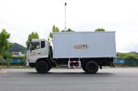 China 4×2 Dongfeng Flat-Nose Box Van Truck with Weichai 210HP Engine for export for sale