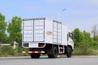 China 4×2 Dongfeng Flat-Nose Box Van Truck with Weichai 210HP Engine for export for sale