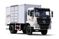 China 4×2 Dongfeng Flat-Nose Box Van Truck with Weichai 210HP Engine for export for sale