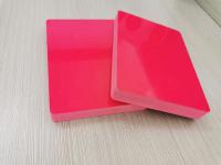China 13mm 4x8ft Red Color PVC Foam Board With Glossy Surface For Signage for sale