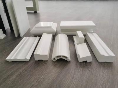 China Flame Retardant PVC Mouldings , Trimboards, Waterproof PVC Window Profile for sale