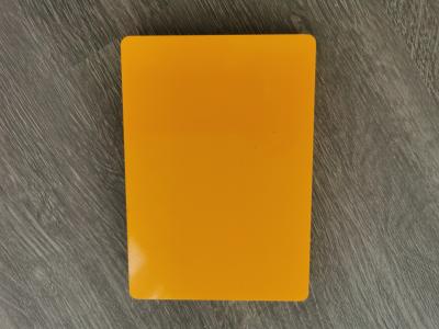 China Glossy Surface 15mm Foam Board , 1.22x2.44m Yellow Foam Sheet for sale