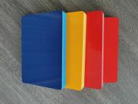 China 15mm 4x8 PVC Foam Board , T19001 Blue Glossy Foam Board for sale