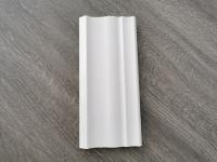 China Anti Aging PVC Mouldings , 16mm PVC Crown Molding For Construction for sale