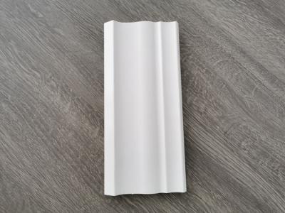 China Anti Aging PVC Mouldings , 16mm PVC Crown Molding For Construction for sale