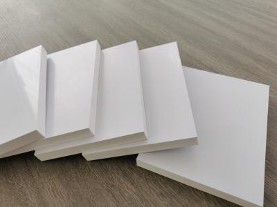 China Expanded GB Rigid PVC Foam Board Matt Surface 5mm Thick Polyvinyl Chloride for sale