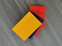 China Fireproof 15mm Color Pvc Foam Board With Mirror Surface for sale