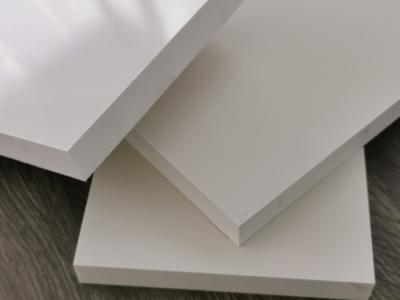 China 2.44m Length 15mm PVC Sheet , 0.6g/Cm3 High Impact Board for sale