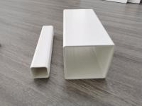 China ISO9001 White Fire Retardant PVC Mouldings For Door Trim for sale