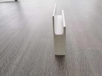China J Channel White 1-1/8