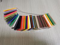 China 3mm Thickness Colorful Clear Acrylic Panel Flame Retardant for sale