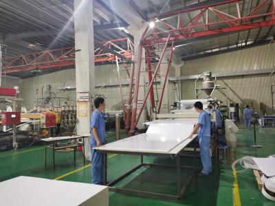 China Rot Proof PVC Partition Board For Door Window Trim 20mm 4X10ft for sale