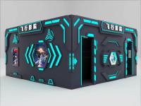 China Theme Park VR Dome Theater 4D 9D Flying Cinema With CE / Rohs for sale