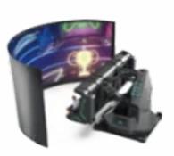 China 150 Degree Curved Screen Cinema Solution 4K To 8K Resolution for sale