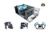 China Naked Eye Curved Screen Playzone 4D Cinema For 10-20 Players for sale