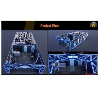 China 4 Player Space Arcade VR Space Adventure Game VR Simulator Machine for sale