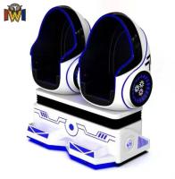 China 9D VR Egg Chair with 3DOF Lifting Platform Dolby Surround Sound and Interactive Battle Mode for Arcades for sale