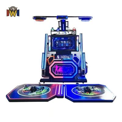 China Immersive Virtual Reality Dancing Game Machine with Double Player Mode and Customizable Game Resources for sale