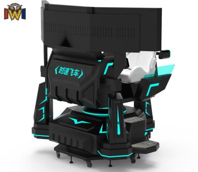 China Six Axis VR Racing Simulator Dynamic Triple Screen Racing Setup for sale